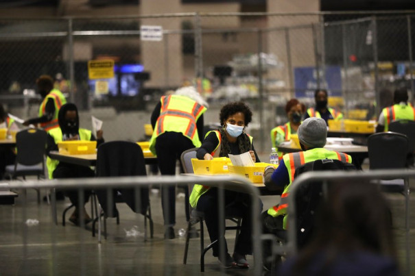 Pennsylvania Election Results: Photos from Philly Vote Count