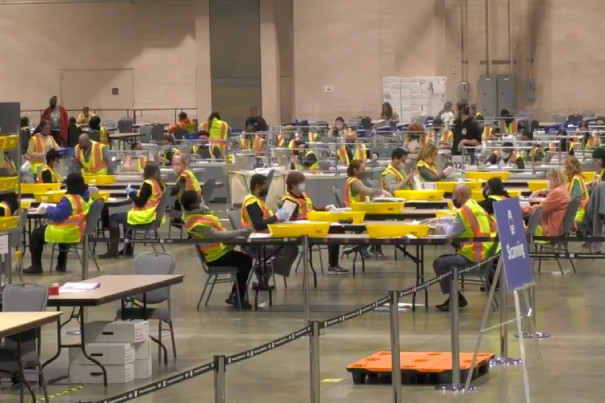 The Philly Ballot-Counting Live Stream Is Oddly Soothing