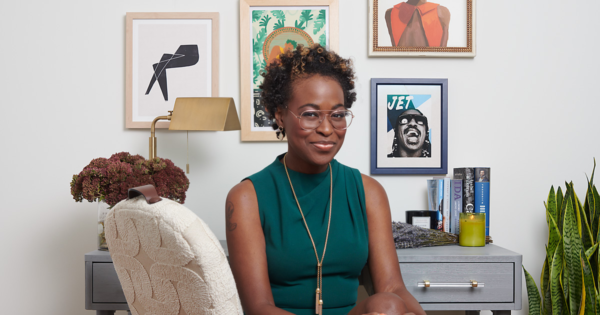 Look Inside a Dreamy, Zoom-Friendly Home Office