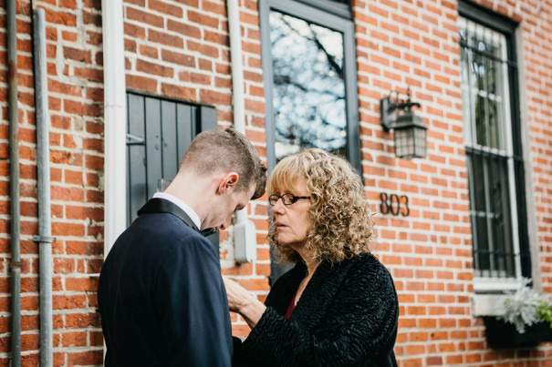 A Fall-Inspired Queen Village Block-Party Wedding Amid the Pandemic