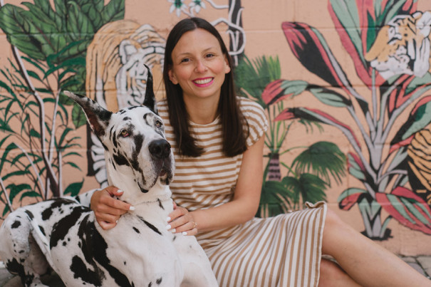 A Fishtown Engagement Photo Shoot Starring the Couple's Animals
