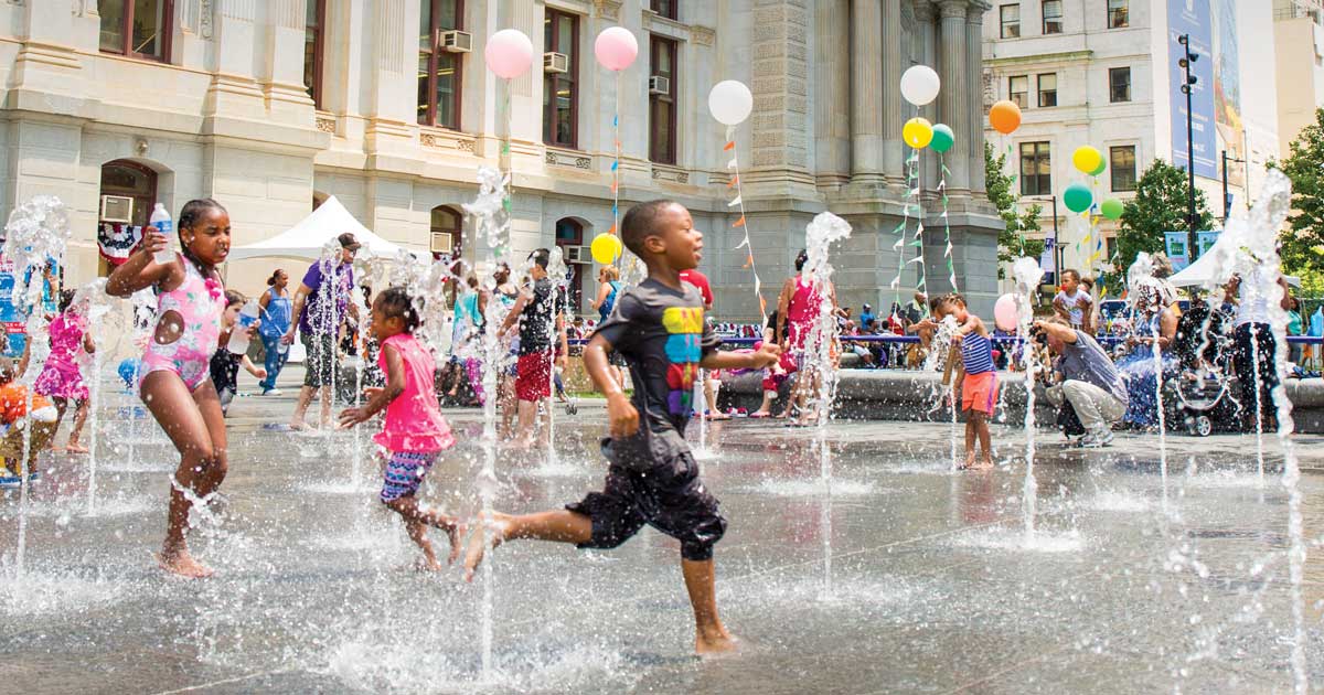 14 Great Spraygrounds to Cool Off Your Philly Kids