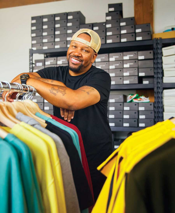 Darrell Alston on His Luxury Sneaker and Apparel Brand, Bungee Oblečení