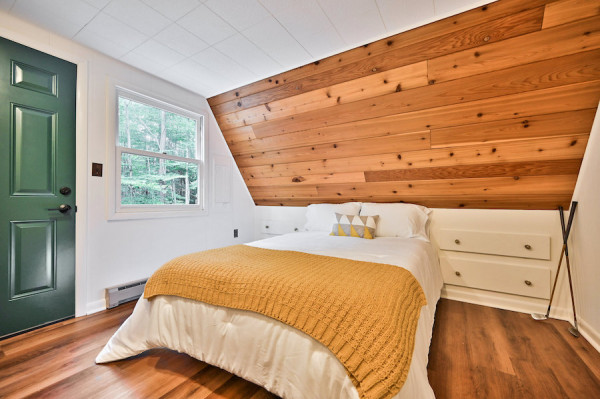 Just Listed in the Poconos: Classic Lake Naomi A-Frame House for Sale