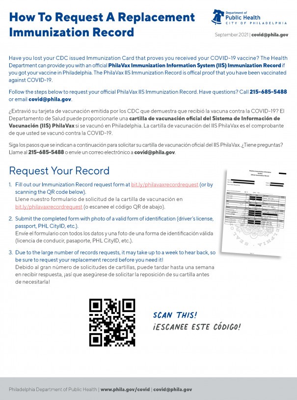 Got a Lost Vaccine Card? How to Get Proof of Vaccination in Philly