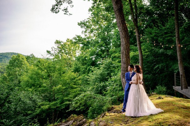 A Promise Ridge Elopement With Just Eight Guests