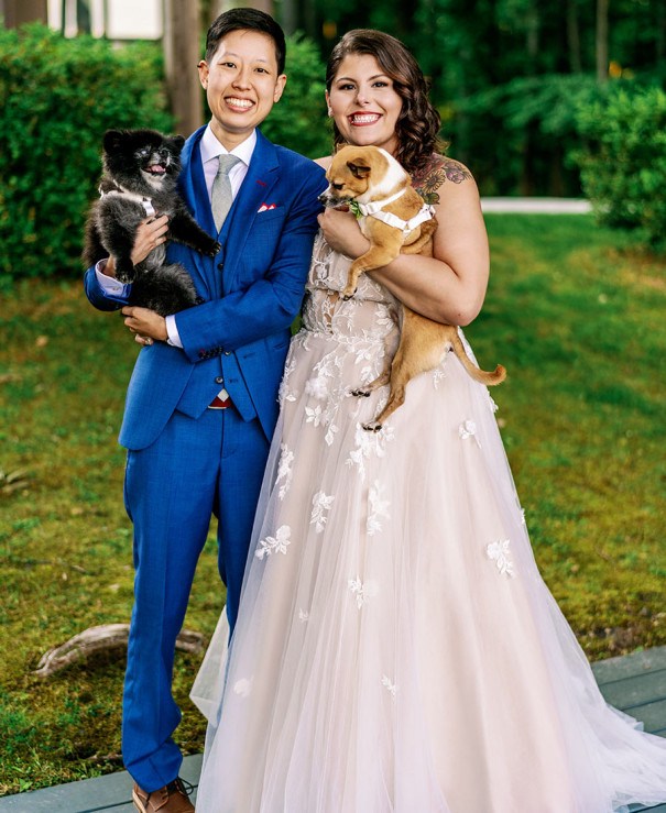 A Promise Ridge Elopement With Just Eight Guests