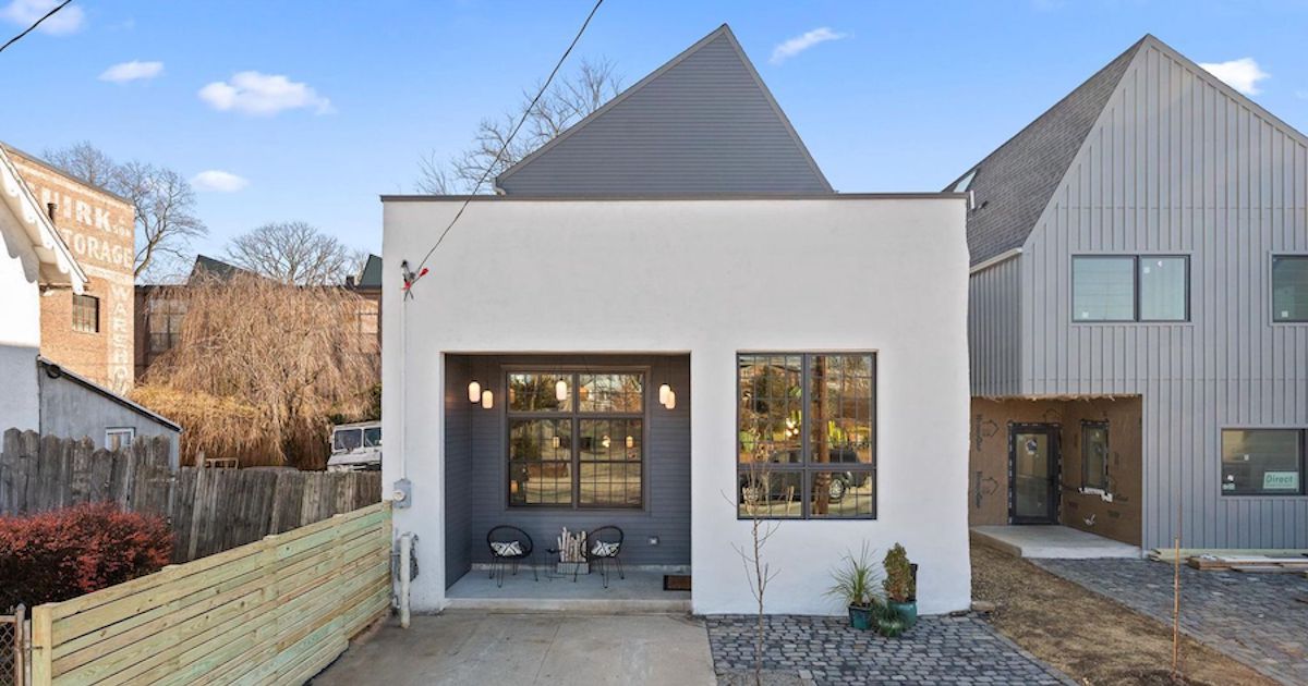 Just Listed: Repurposed Germantown Garage House for Sale