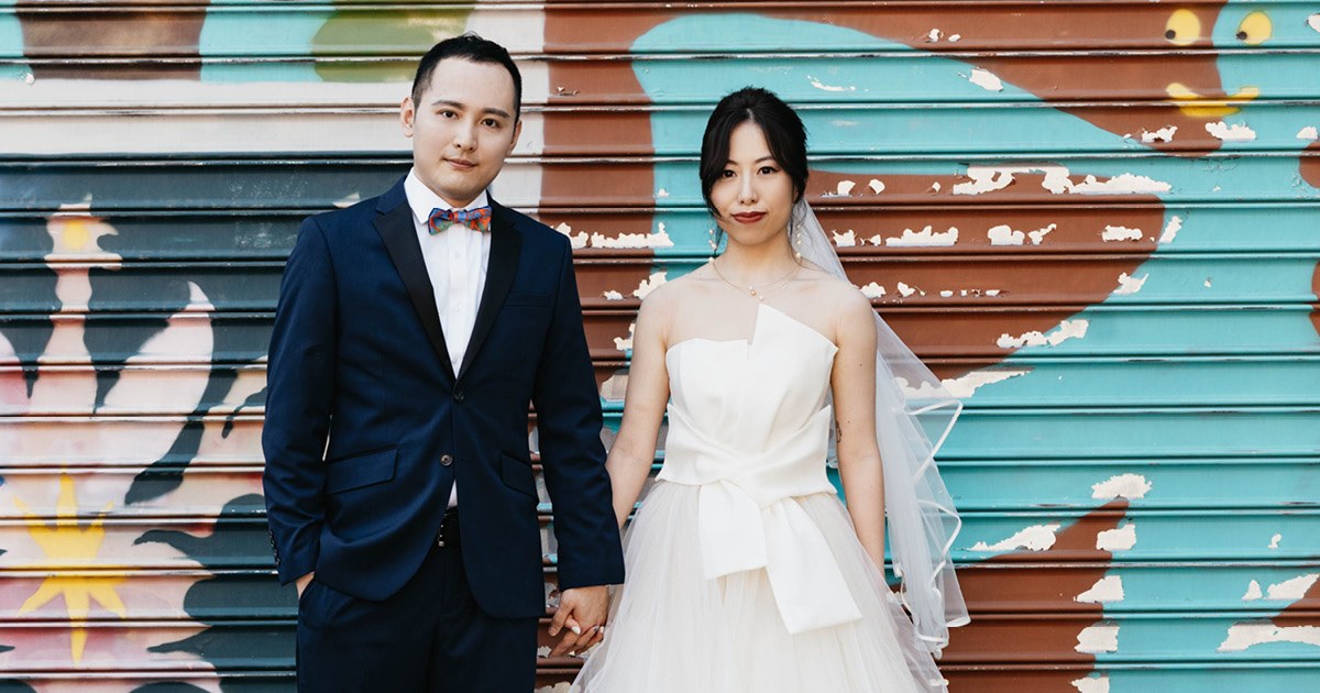 A Maas Building Wedding Inspired by the Bride's Favorite Artist