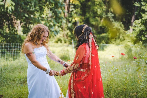 A Country-Indian-Themed Thornbury Farm CSA Wedding
