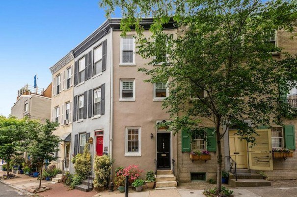 Just Listed: Fairmount Updated Trinity House for Sale with a Unique Angle