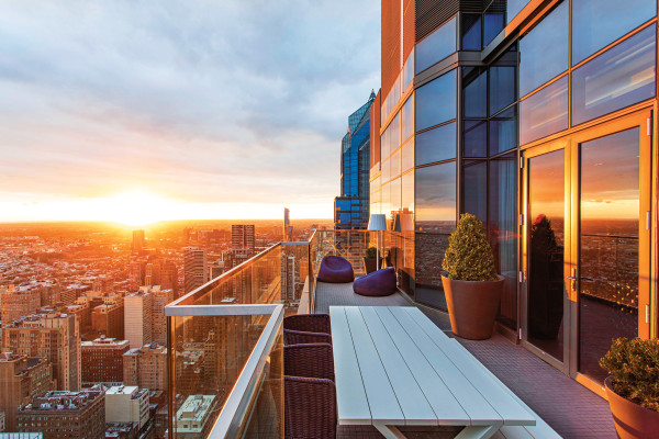 Inside the Opulent “Extreme Wow” Suite at W Philadelphia