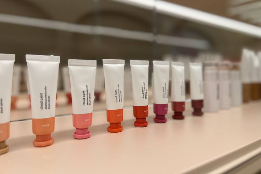 A Look Inside the New Glossier Store in Rittenhouse