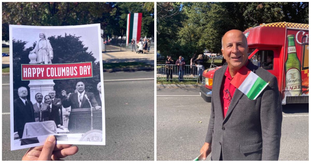 Scenes from What Used to Be Columbus Day in Philadelphia