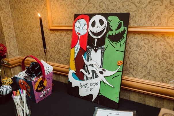 A Nightmare Before Christmas-Themed Wedding in Bucks County