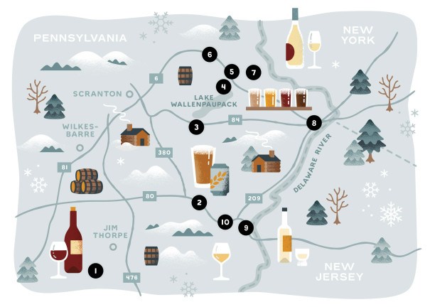 Your Guide to the Pocono Beverage Trail
