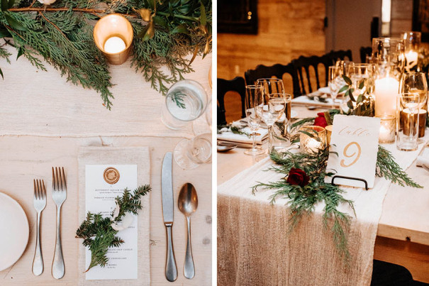 A Terrain Gardens Christmas Wedding Straight Out of a Rom-Com