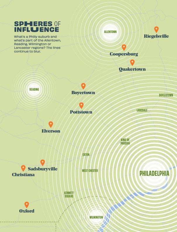 Philadelphia Suburban Growth Is Pushing the Boundaries of "Philly"
