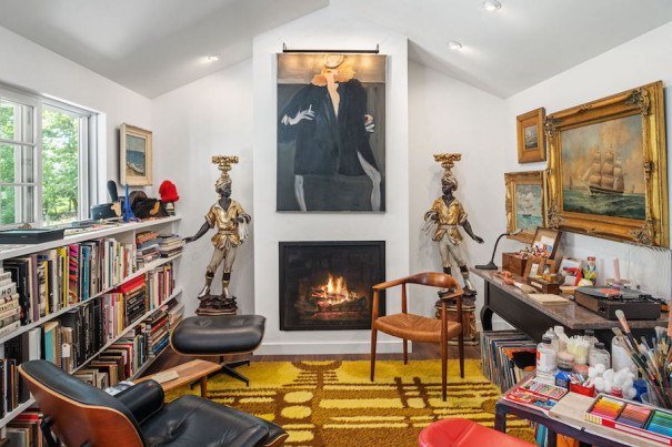 In the Poconos: Milanville Mountaintop Modern House for Sale