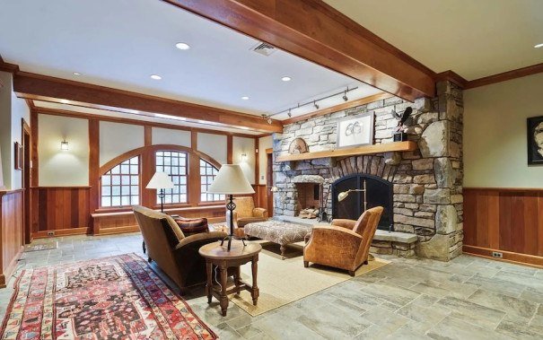 In the Poconos: Lackawaxen Tudor Revival House for Sale