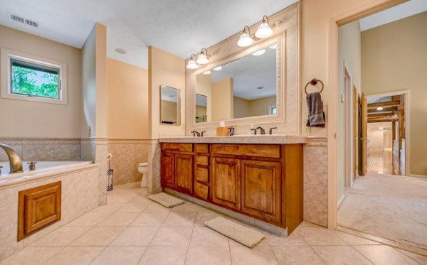 In the Poconos: Pocono Pines Rustic Manor House for Sale