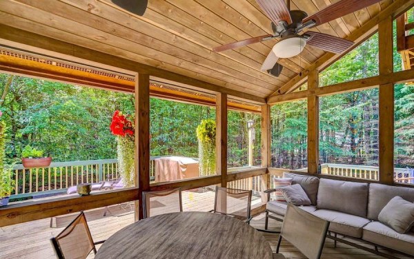 In the Poconos: Pocono Pines Rustic Manor House for Sale