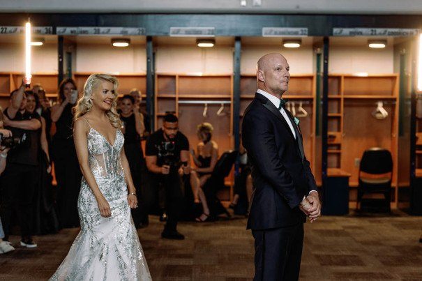Eagles Insider Dave Spadaro’s Lincoln Financial Field Wedding
