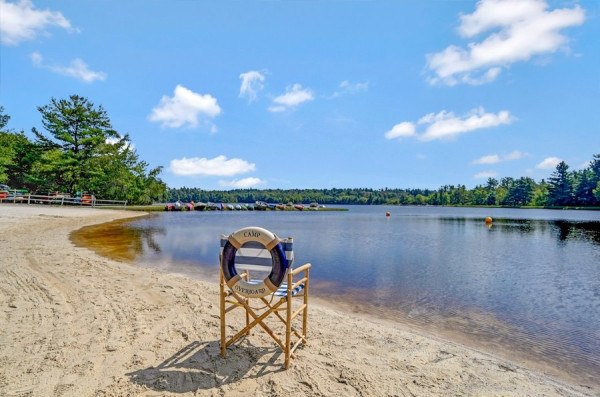 In the Poconos: Pocono Pines Contemporary Cabin House for Sale