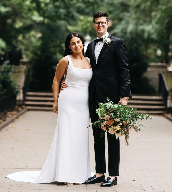 This Celestial-Themed Synagogue Wedding Was Out of This World