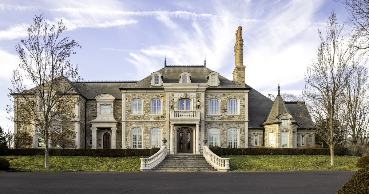 On the Market: New Hope French Chateau House for Sale