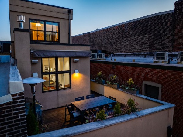 Rittenhouse Square Upside-Down Modern Townhouse for Sale