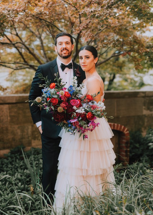 A Water Works Wedding With the Dreamiest Floral Arrangements