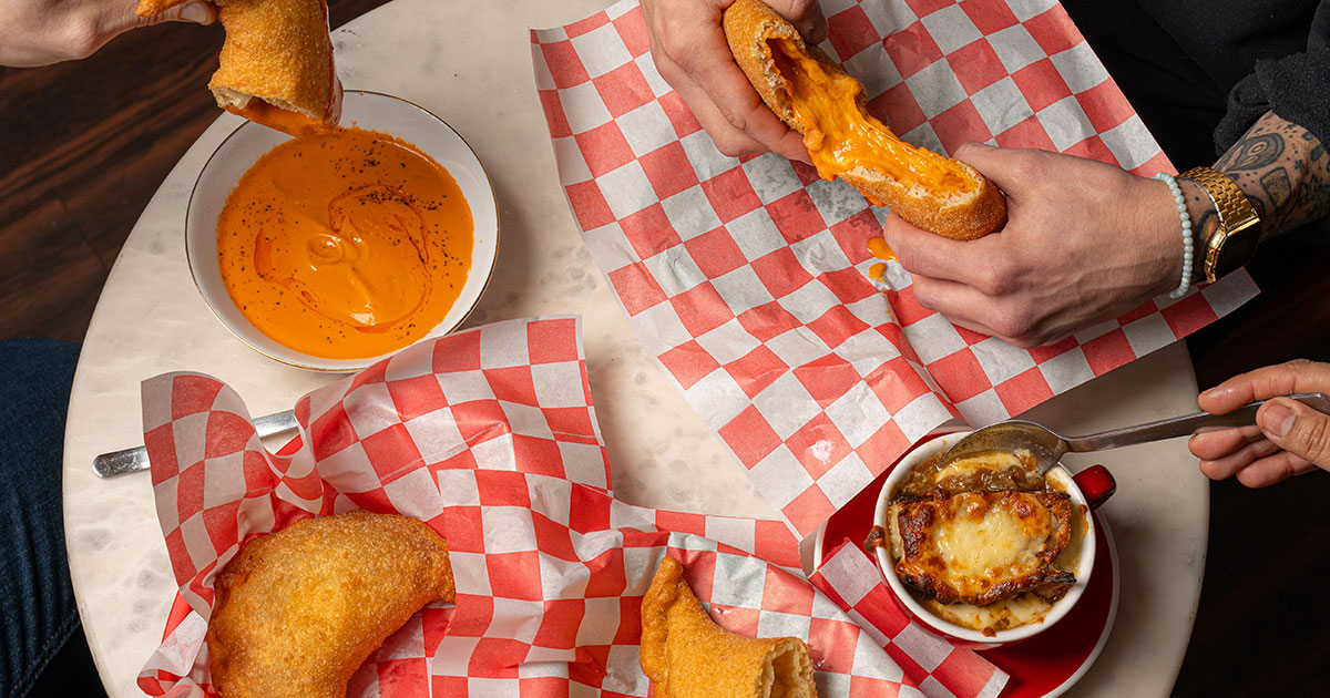 Paffuto Celebrates Soup Month With Soup Panzerotti