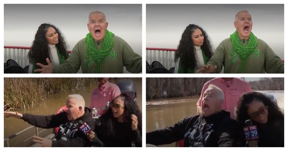 Alex Holley, Mike Jerrick Are Going Nuts Covering the Super Bowl