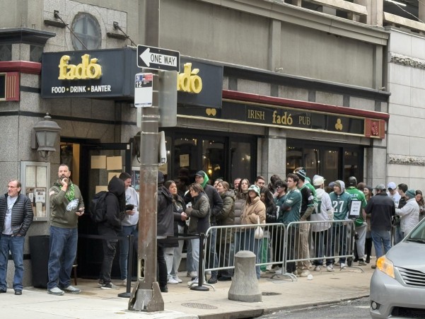 Scenes From Philly’s Eagles Super Bowl Celebration Last Night