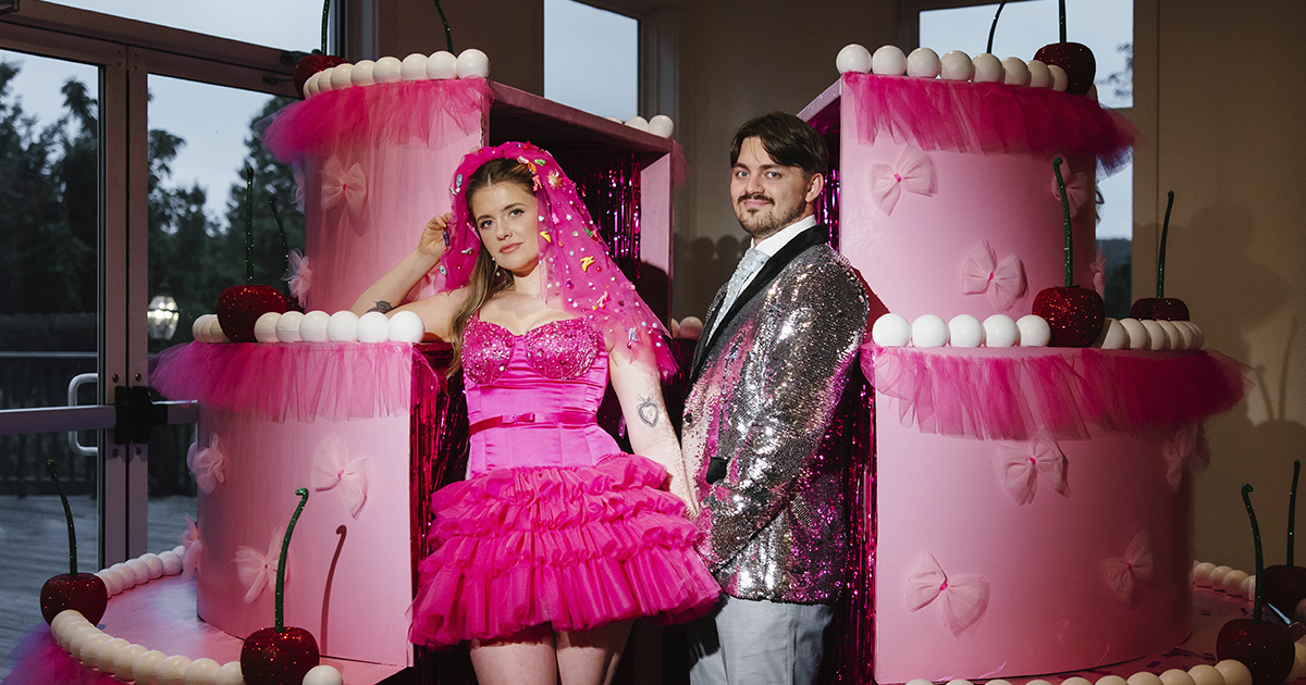 Philly Bridal Designer Madison Chamberlain’s Hot Pink Reception